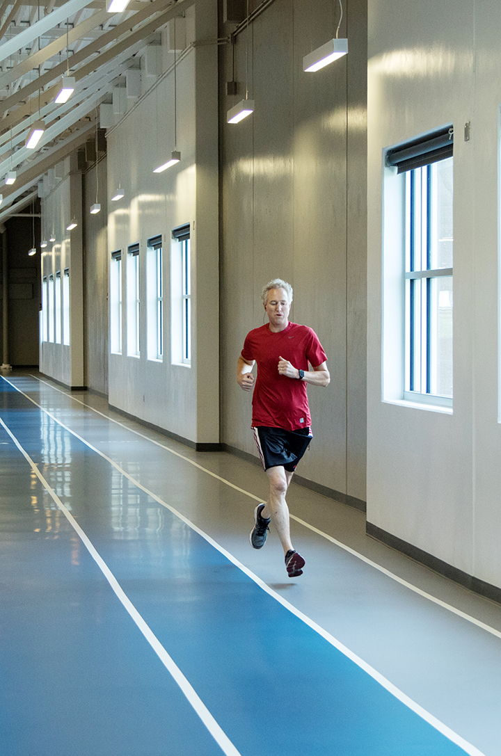 Indoor Walk and Run Track | Blue Valley Recreation