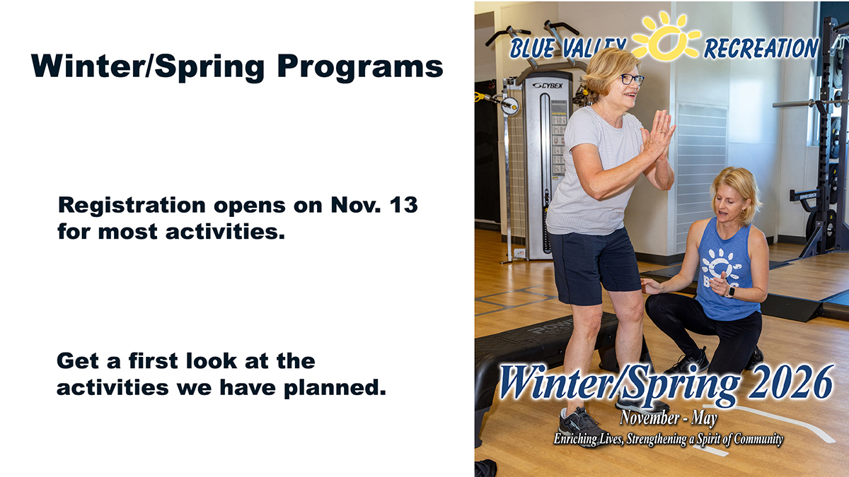 Recreation in Overland Park | Blue Valley Rec